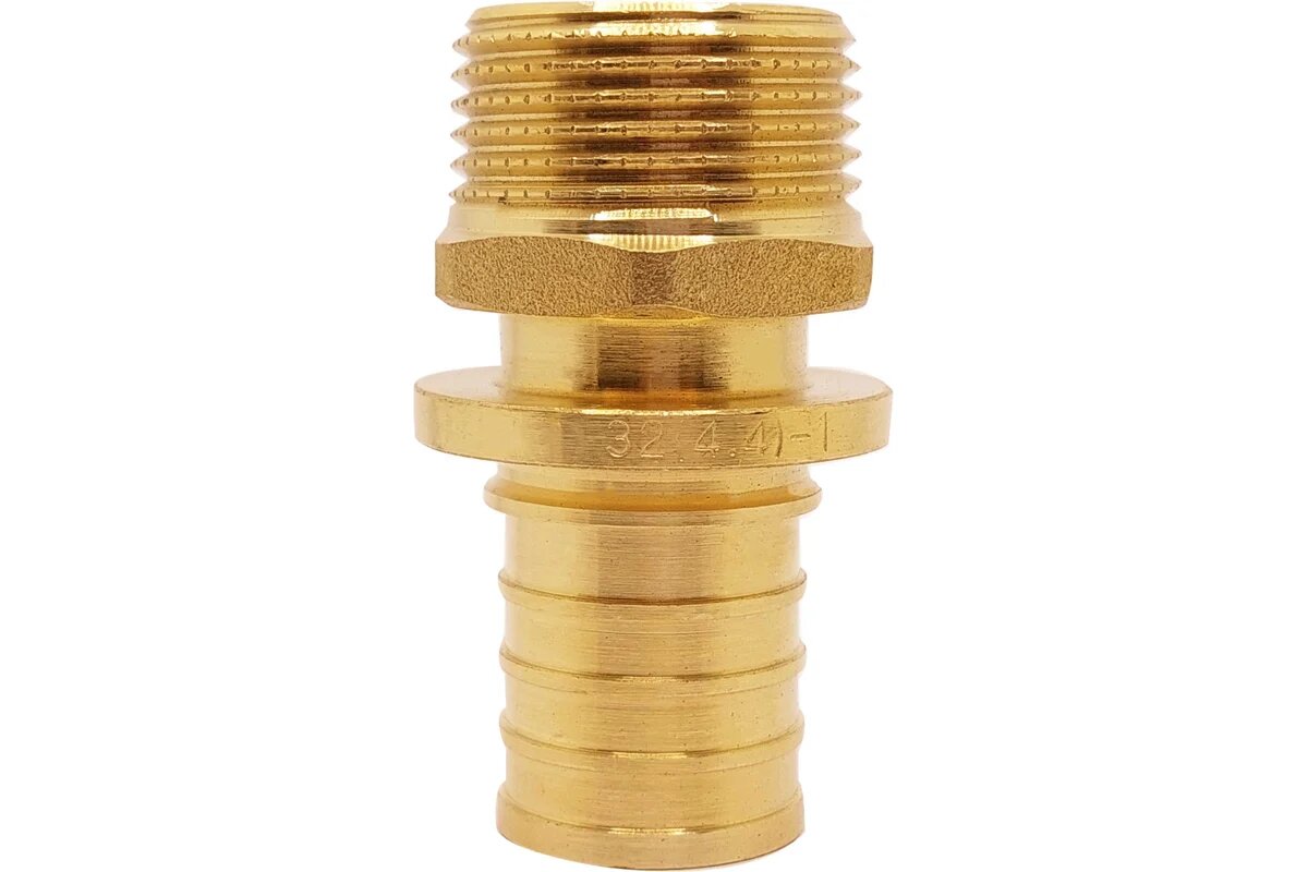 Ростерм НР переходник латунь 32-1' FtransOut32-1brass резьбовое соединение трубопровода