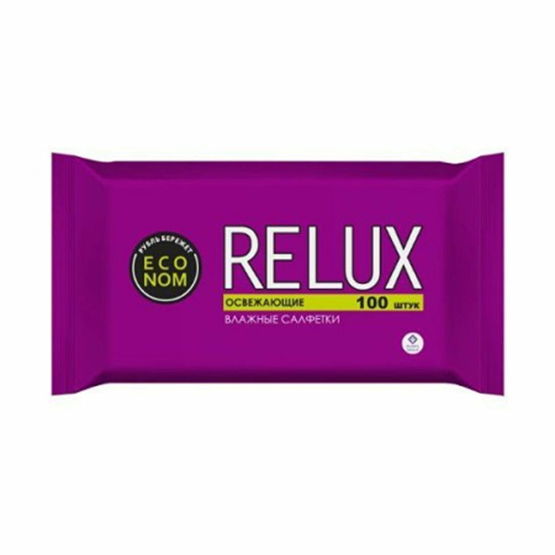 Салфетки влажные RELUX освежающие 100шт