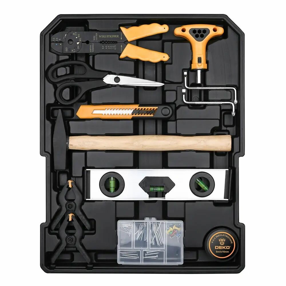 Набор инструментов Deko DKMT187 065-0216, 187 предметов