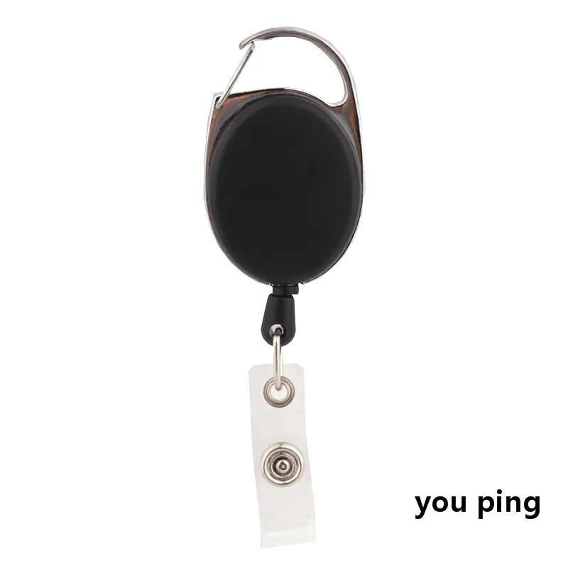 Брелок-ретрактор Jinhao 009 Бордовый, черный