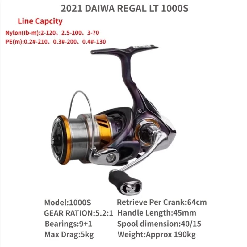DAIWA REGAL LT Спиннинговая катушка