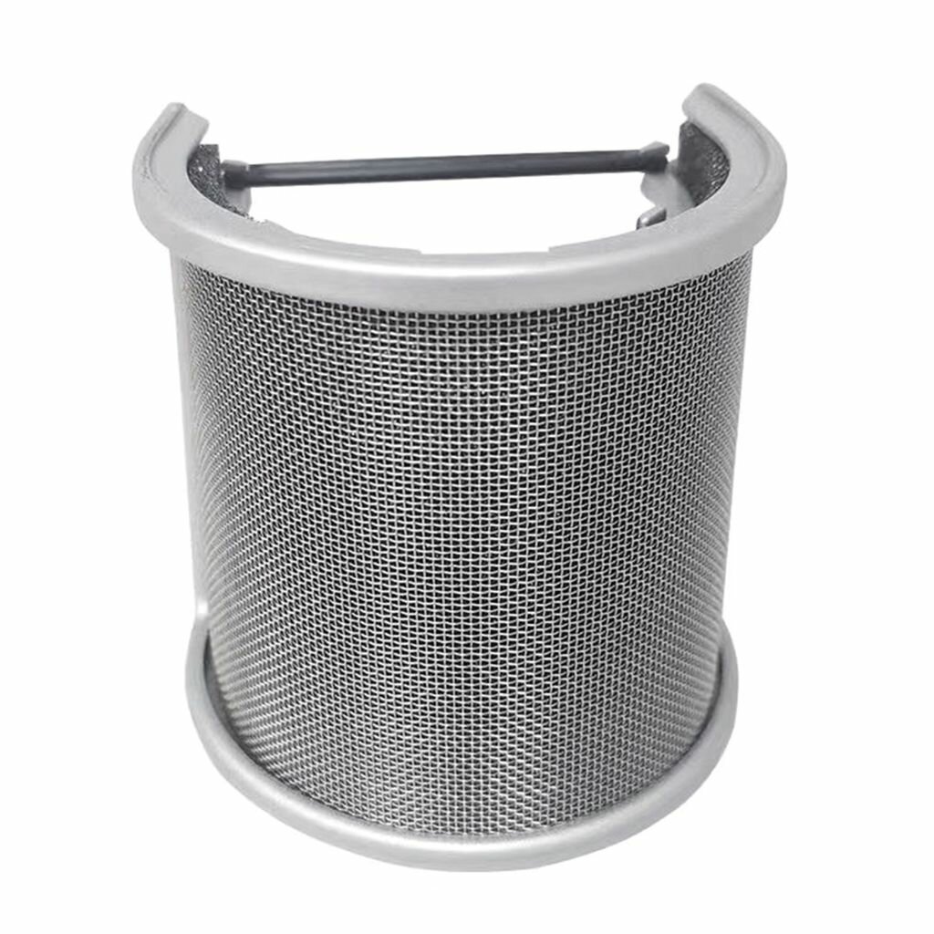 Двойной металлический ветрозащитный фильтр для микрофона