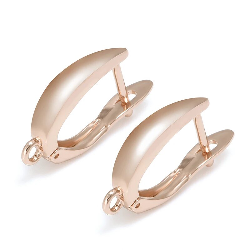Сережки клипсы Rose Gold YANASI