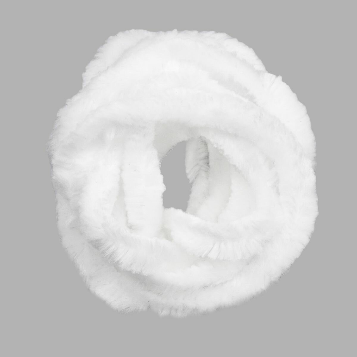 Синель для брошей 5мм*1м, микрополиэстер, Astra&Craft (белый)