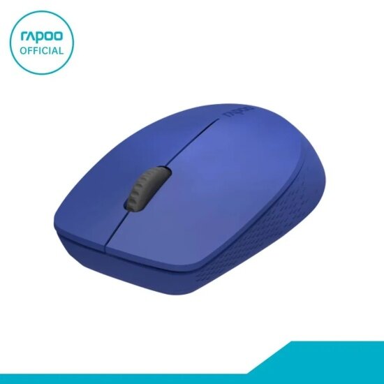 Мышь Rapoo M100 Silent беспроводная синий (M100-BLU)
