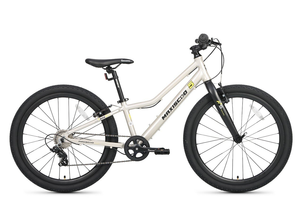 Велосипед MAXISCOO 5Bike 24" 2025 (требует финальной сборки), Цвет серый жемчуг, Размер L