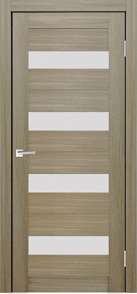 Межкомнатная Дверь Verda Х-8 Неаполь со Стеклом Сатинат Белый 2000х900мм (Полотно 1шт) / Верда.