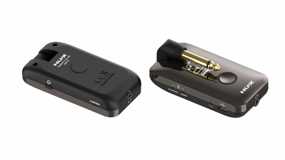 Усилитель для наушников NUX Mighty-Plug, цифровой, встроенный эффект, черный