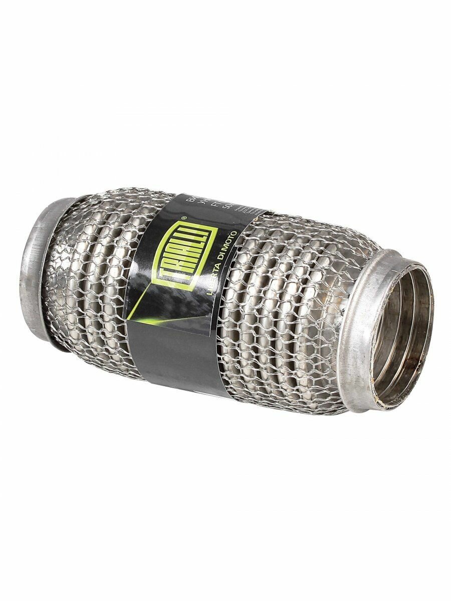 Виброкомпенсатор вых. трубы (Гофра) 50x150 Hydra/Wire Mesh (нерж. сталь) (FT 0012), TRIALLI FT0012