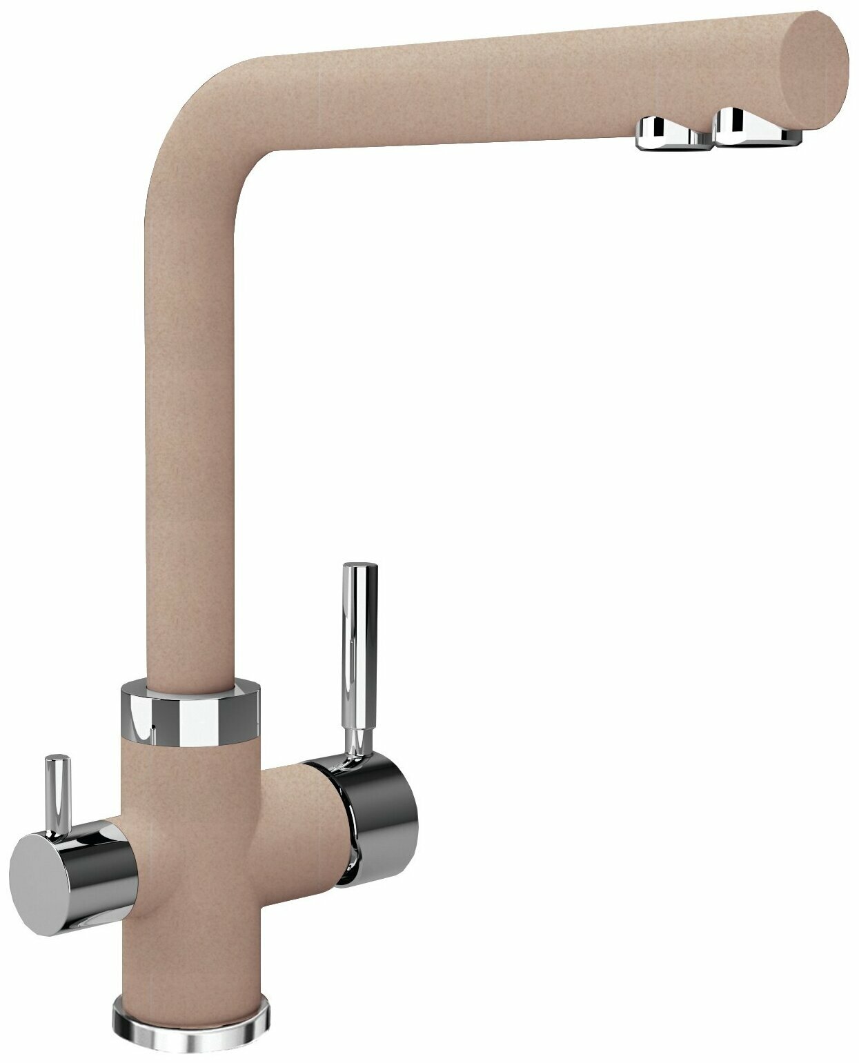 Смеситель для мойки Florentina Арес FL песочный (333.19H.2123.107)