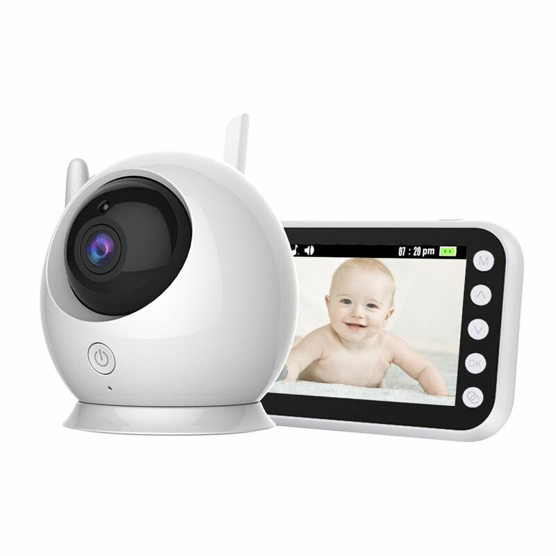 Радионяня с напоминанием о кормлении Smart HD ночного видения Cry Detectionbaby беспроводная камера Английский Европейский стандарт