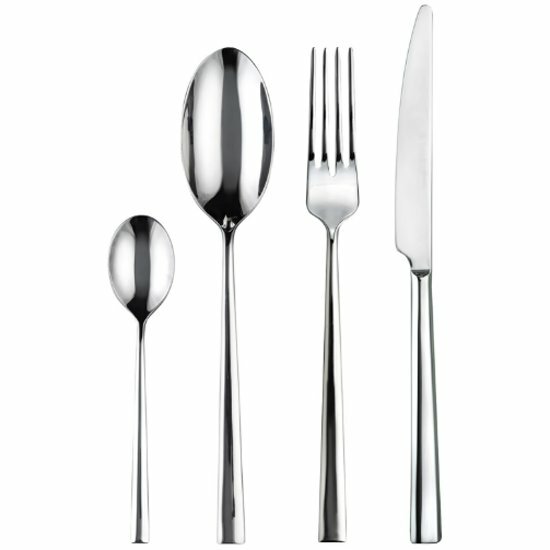 Набор столовых приборов Taller Элхем 24 предмета, на 6 персон, нерж. сталь (TR-21605)