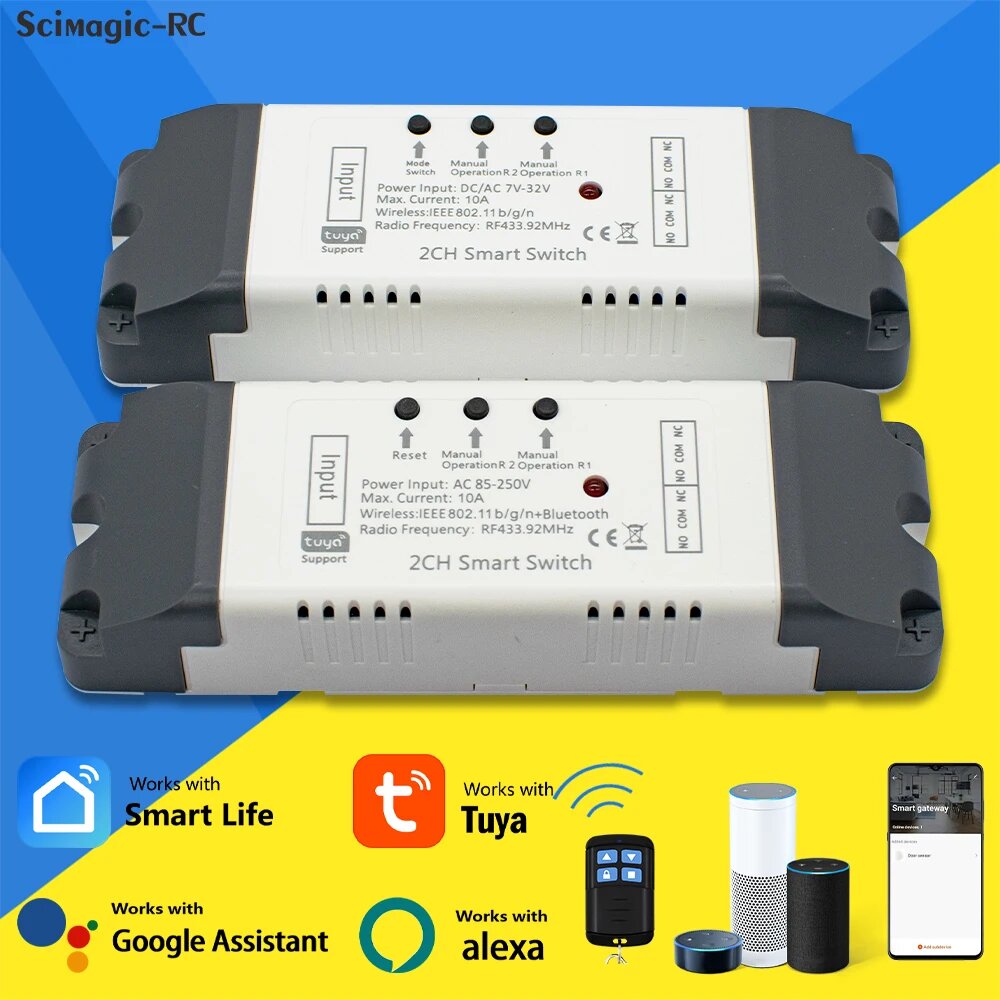 2CH Smart Switch Scimagic-RC 7-32V — фото 1