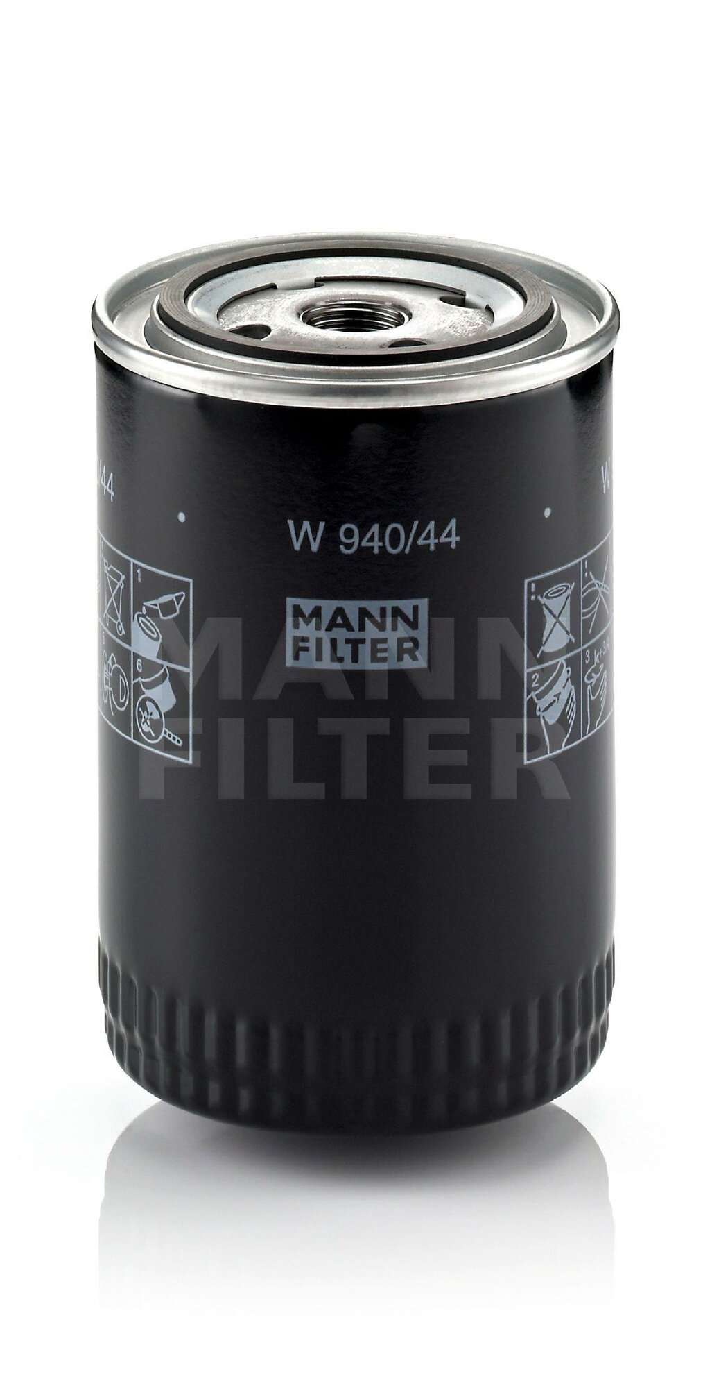 Фильтр масляный для автомобилей MANN FILTER W94044 (запчасти и расходники)