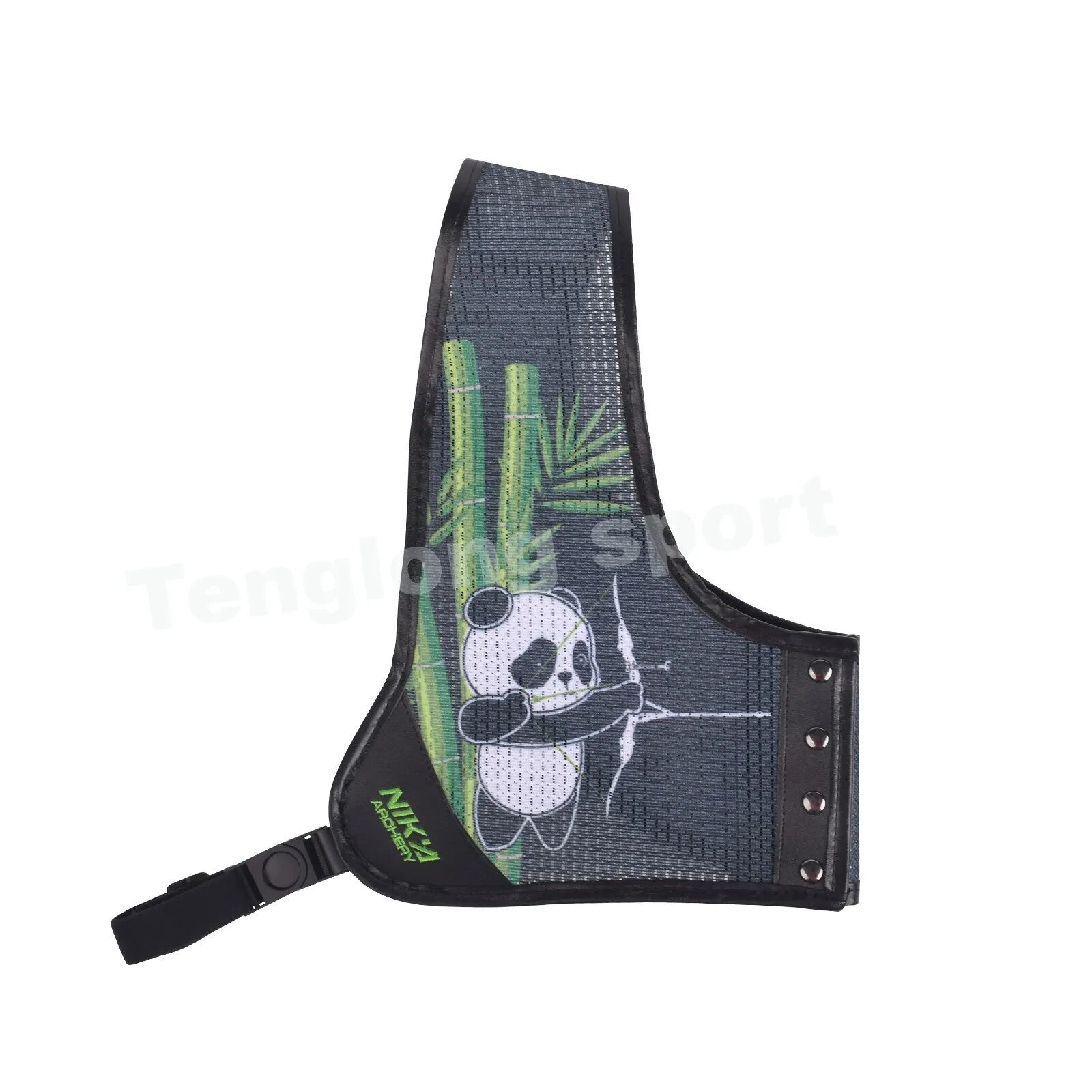 Нагрудник для стрельбы из лука Nika, белый, ПЭТ-волокно Size L 1pcs