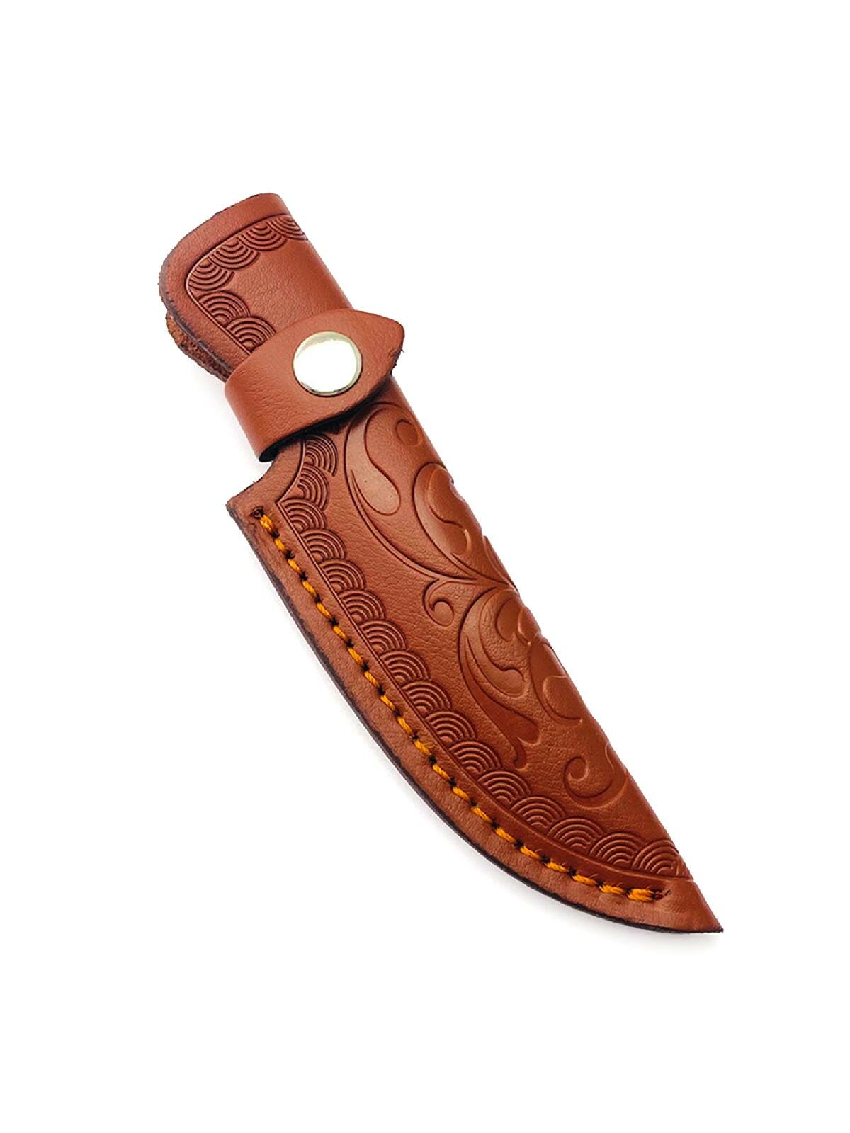 Ножны для карманного ножа с тиснением, чехлы ручной работы, кожаные кобуры для ножей, прямой держатель для ножей, ножны для переноски на открытом воздухе, инструмент