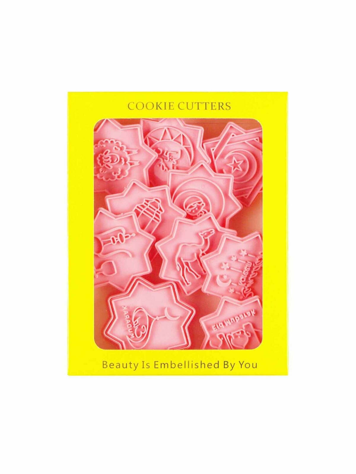 10шт Формочек для печенья Eid Mubarak Набор Мультяшных Форм для печенья DIY Штампы для печенья