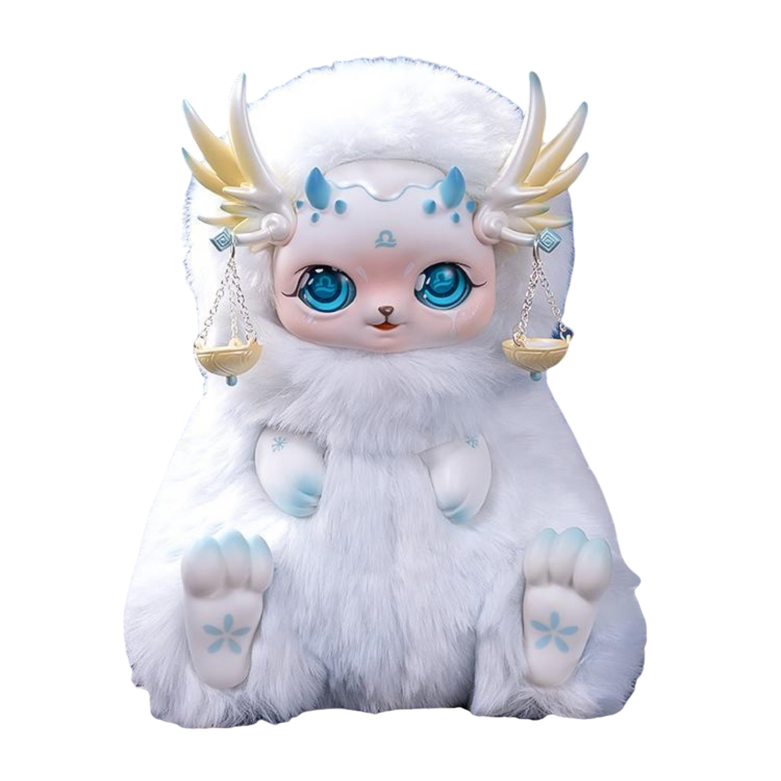 Cuddle Stars Zodiac Dawn Series Plush Doll Collectible Toy Gift, упаковка из 4 отдельных боксов, без скрытых моделей, высота 220 мм, материалы: ПВХ, плюш, полиэстерное волокно, наполнение ПП-пухом, полное заполнение