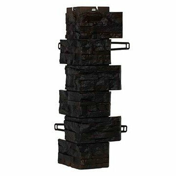 Наружный угол к фасадным панелям Royal Stone, Rocky Stone, Монреаль, 10 шт
