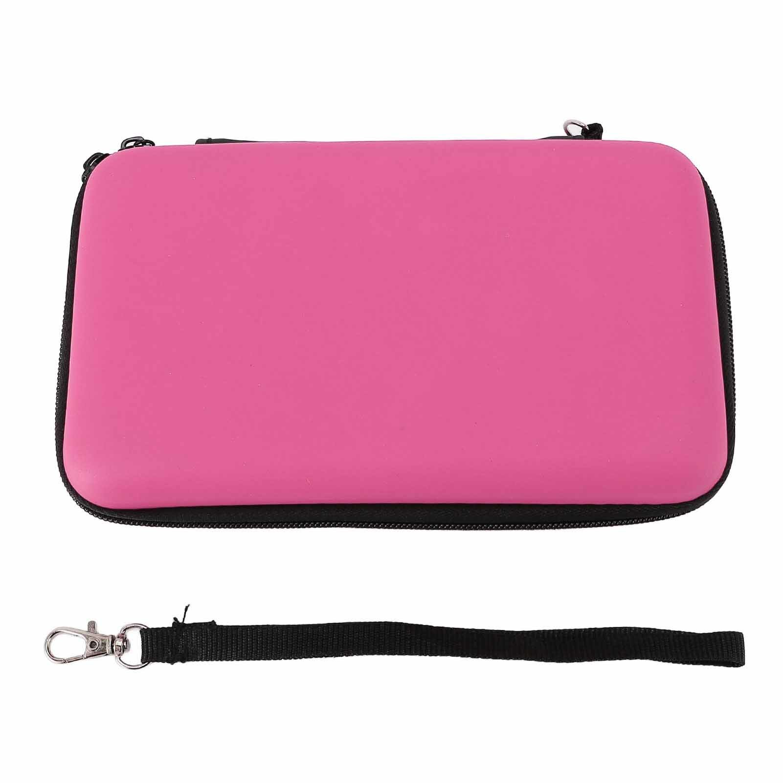 Игровая консольная корпус портатив с 8 игровыми слотом внутренней карманной жесткой оболочкой защитный корпус для New 3DS XL Pink