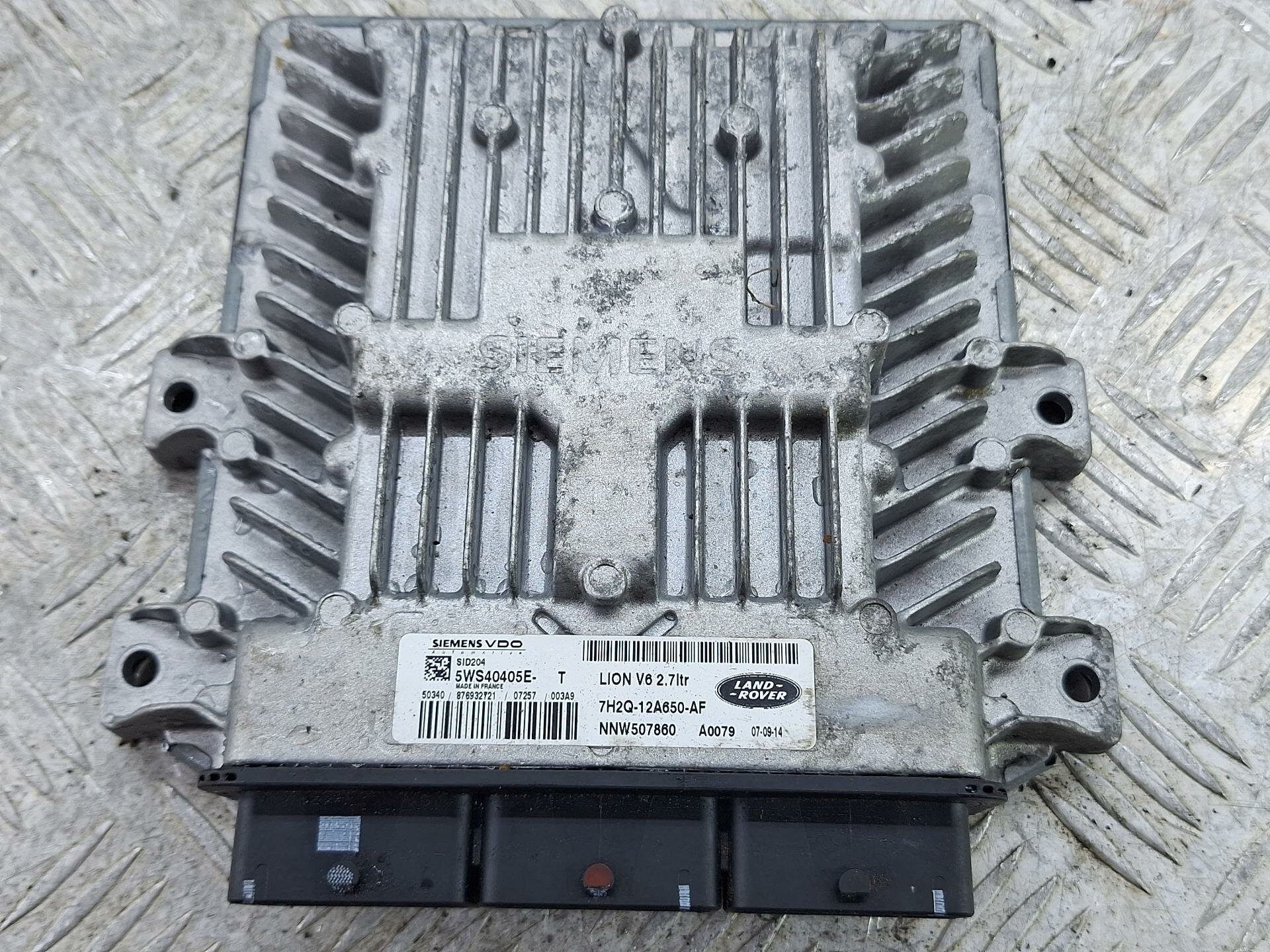 Блок управления двигателем Land Rover Discovery 3 L319 2007 7H2Q-12A650-AF
