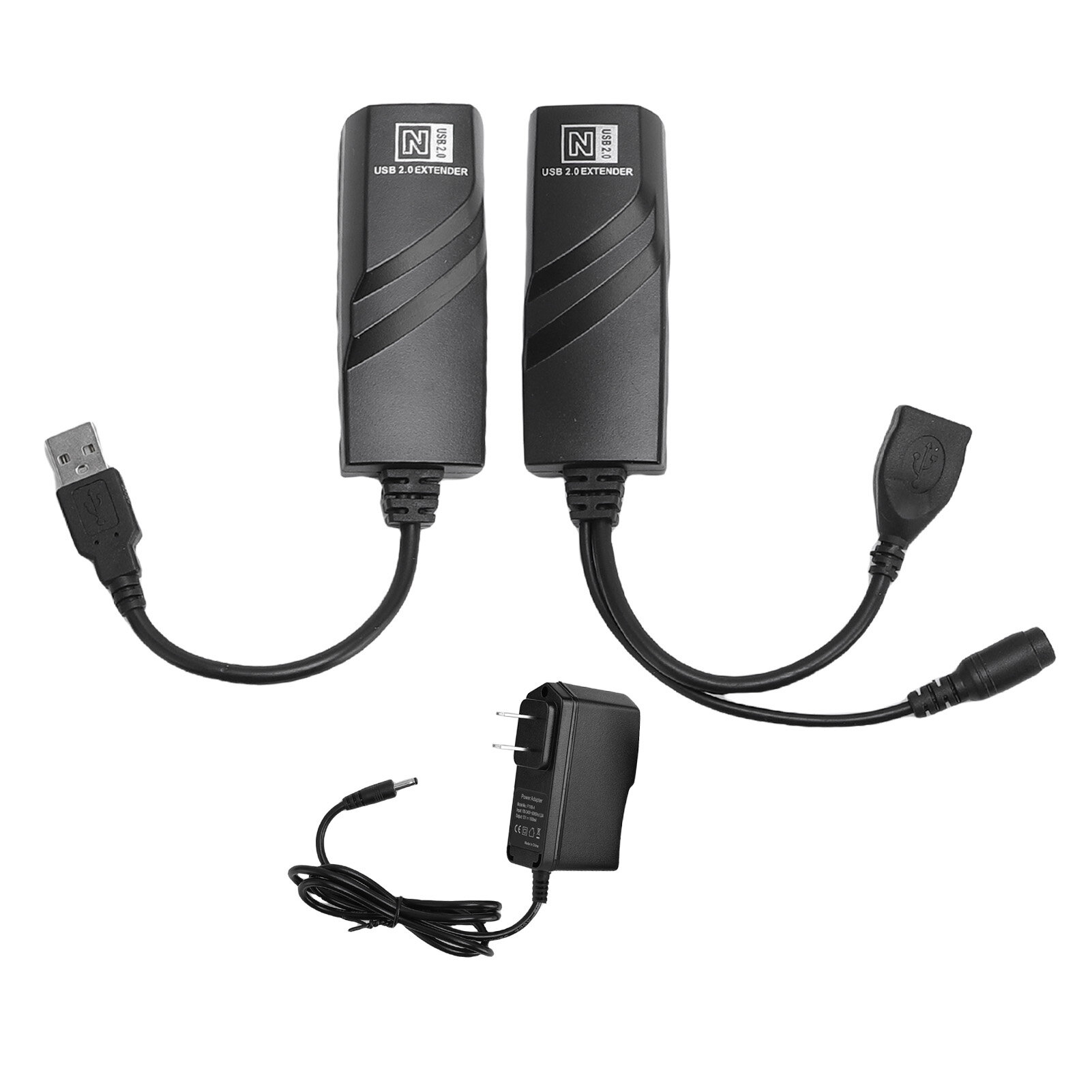 USB Extender 100M Расстояние передачи стабильный Cat5 Cat5e Cat6 Сетевой кабельный подключение USB к Athernet Adapter US Plug