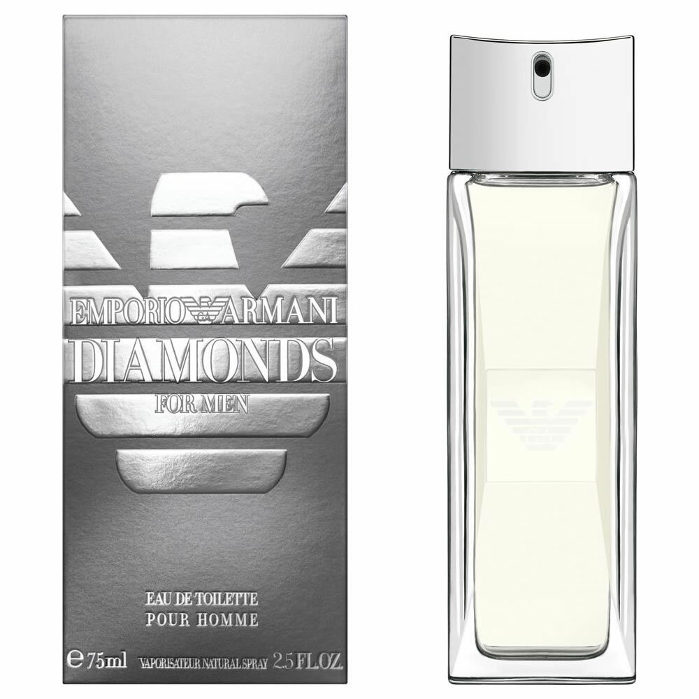 Giorgio Armani Emporio Diamonds pour homme туалетная вода 75 мл, аромат для мужчин