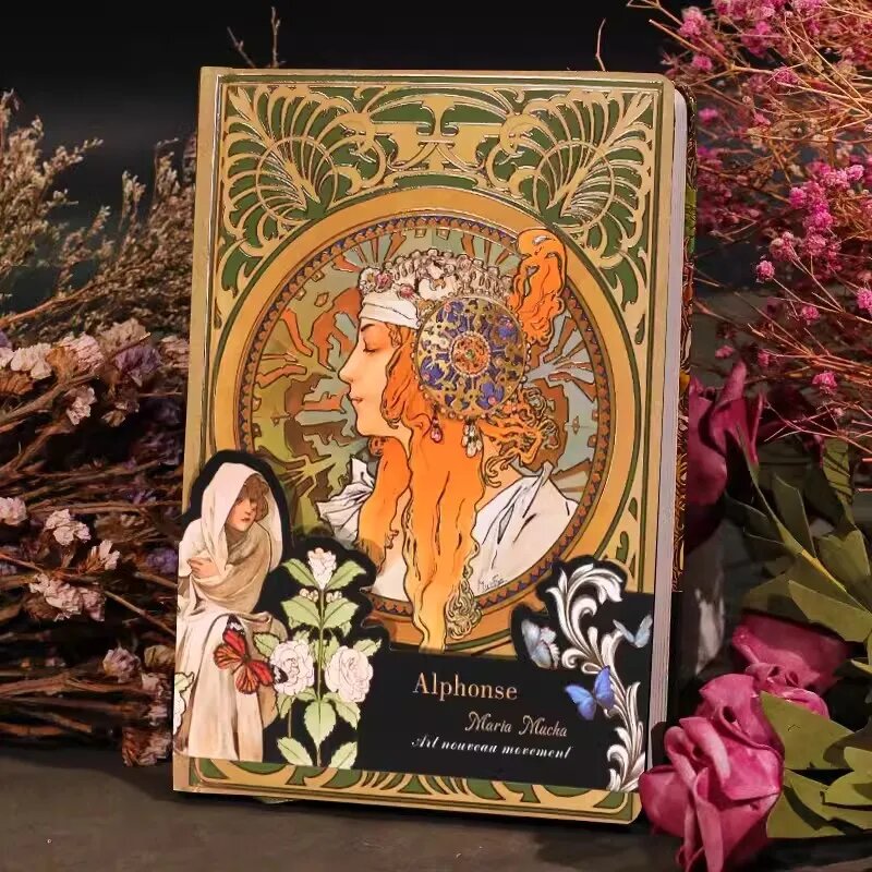 Блокнот Alphonse Mucha, цвет B, B6