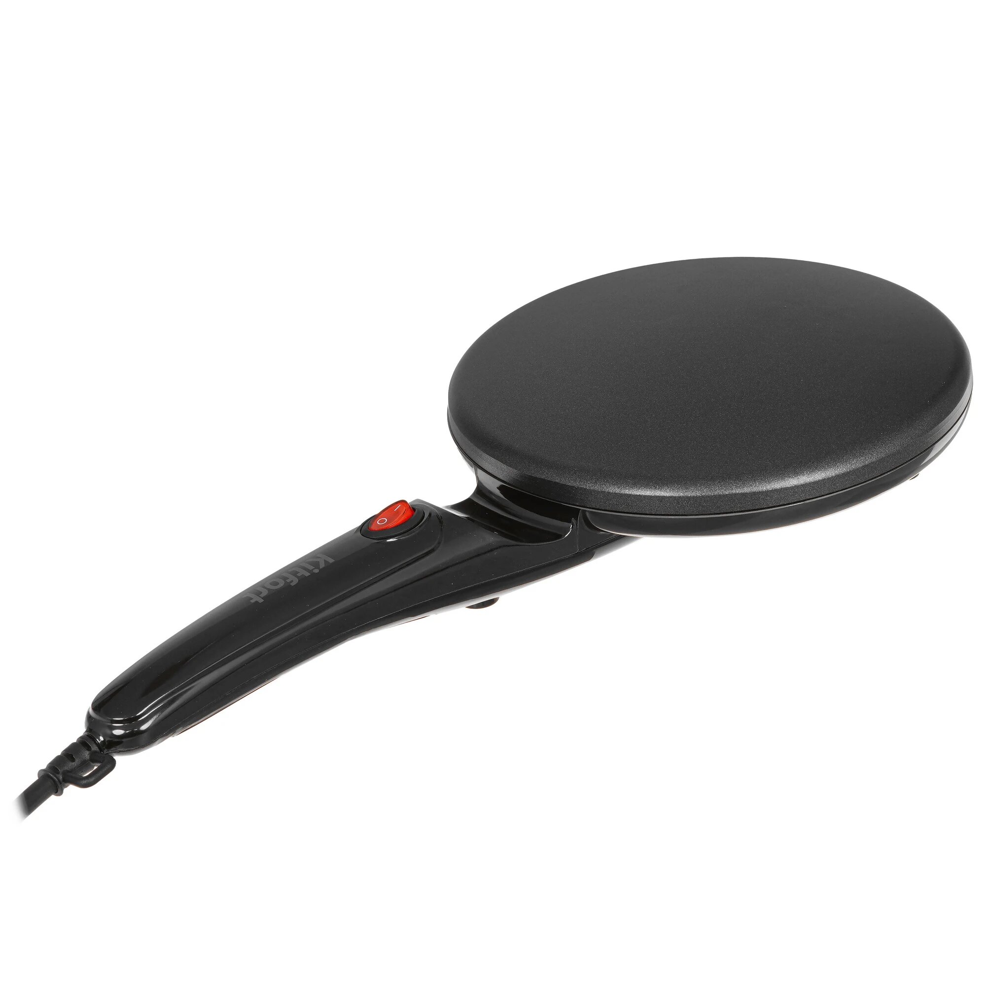 КТ-1676 / Блинница погружная KITFORT КТ-1676 черный (800 Вт, блинов - 1, 20 см)