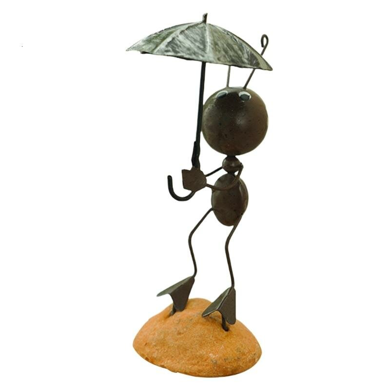 Садовая скульптура «Железные муравьи», 07