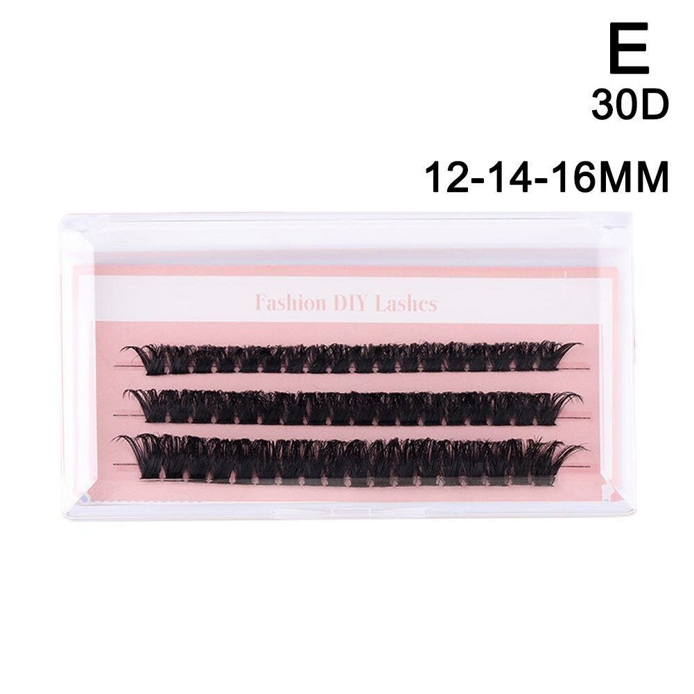 DIY Cluster Type Segmented Eyelashes Household False Eyelashes Thick Eyelashes Wispy F9V1