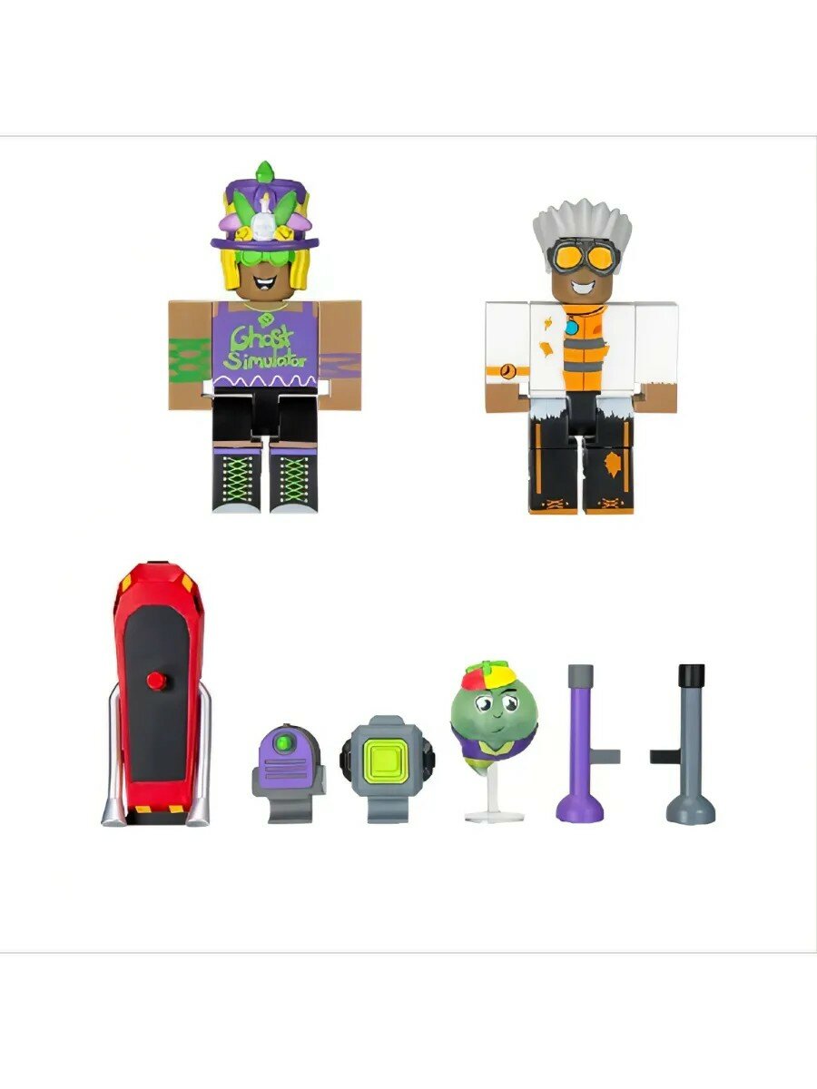 Фигурки Roblox "Ghost Simulator", для игры Roblox, 2 фигурки, с аксессуарами