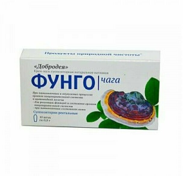 Добродея Фунго с чагой Сашера- Мед