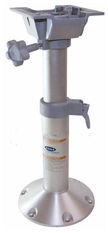 Стойка с поворотным механизмом и палубным основанием для катера, стойка в лодку