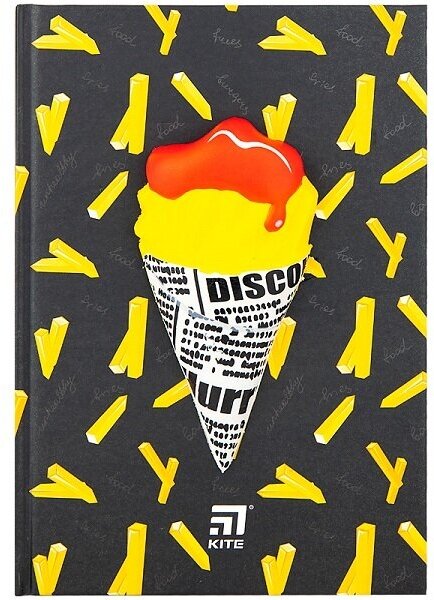 Блокнот Kite K20-284-2, А5 80л. "Fries"