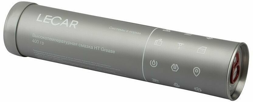 Смазка литиевая LECAR высокотемпературная НТ Grease 400 г