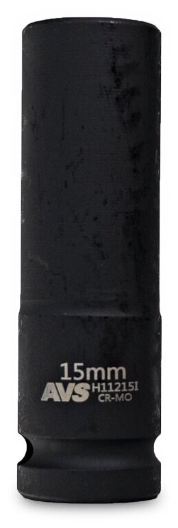 Головка торцевая ударная глубокая 6-гранная 1/2'DR (15 мм) AVS H11215I