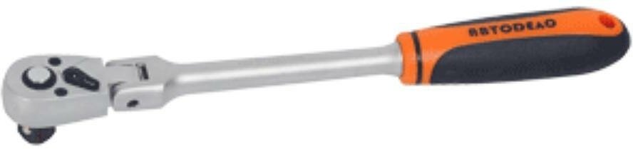 Автодело 39724 Трещотка с квадратом 1/4, шарнирная АвтоDело 39724