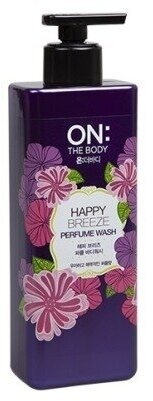 Гель для душа ON THE BODY Парфюмированный, Happy Breeze, 500 мл (18081605/18080467)