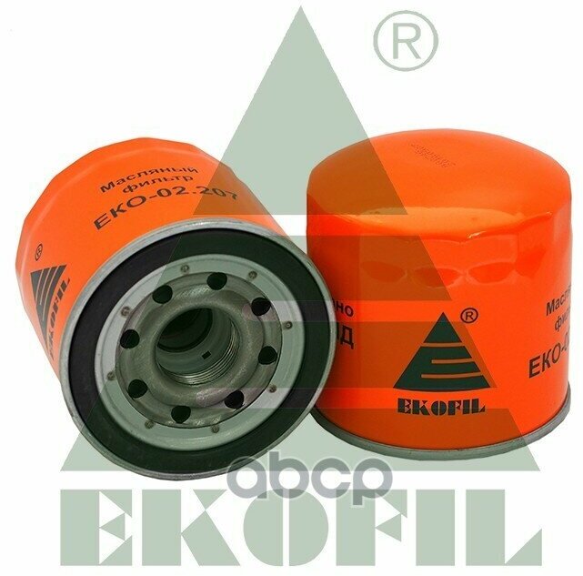 Фильтр масляный A=120 B=116 C=98 G=1 1/2-12 UNS H=120 Isuzu 4HG1/4HK1 NQR71/75/9 Ekofil арт. EKO02207