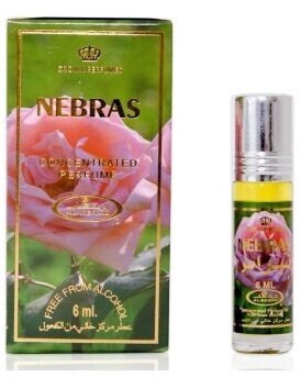 Al-Rehab Concentrated Perfume NEBRAS (Масляные арабские духи небрас (унисекс) Аль-Рехаб), 6 мл.