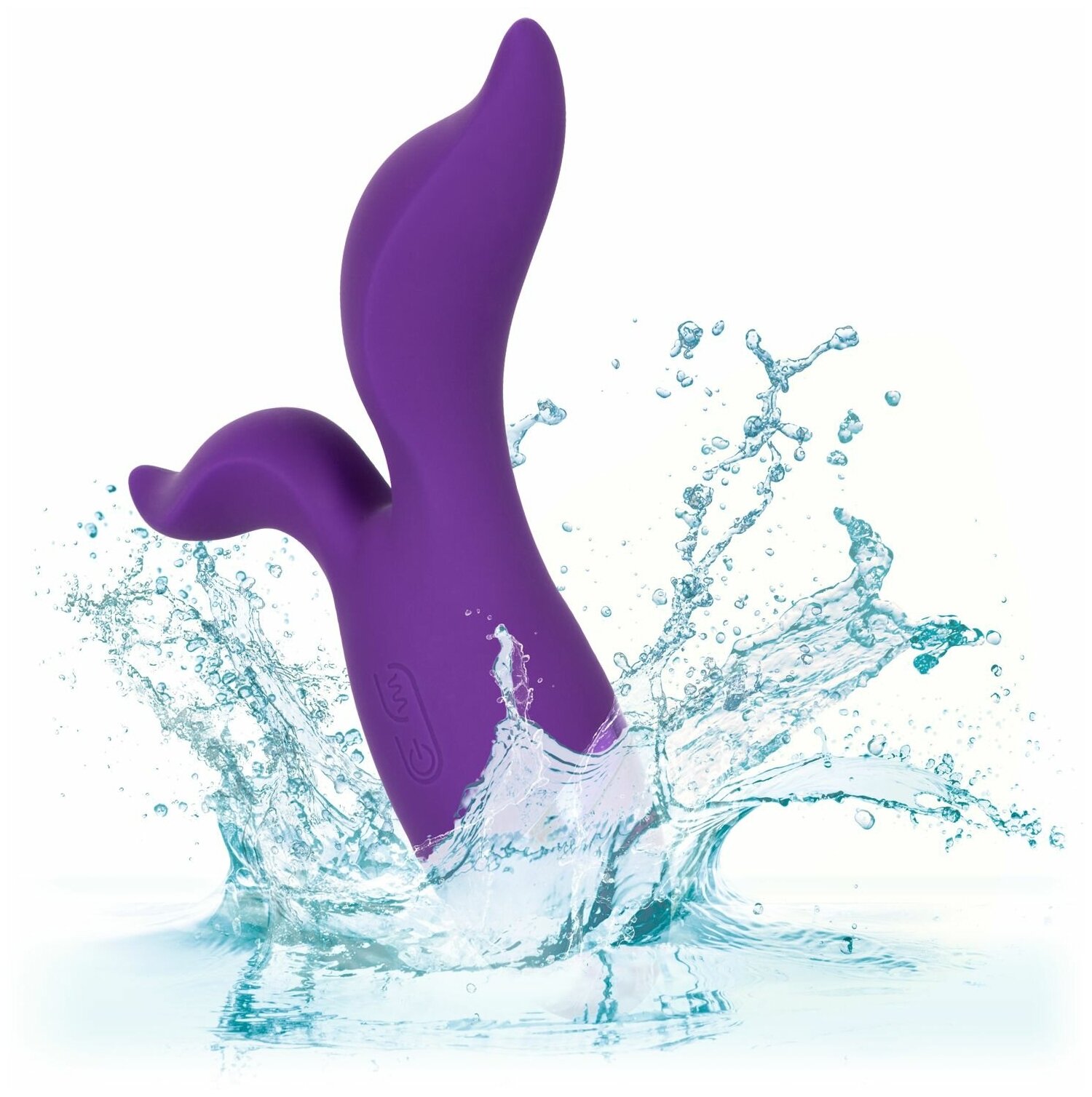 Calexotics Вибратор из силикона Aura Duo 15.25 см, фиолетовый