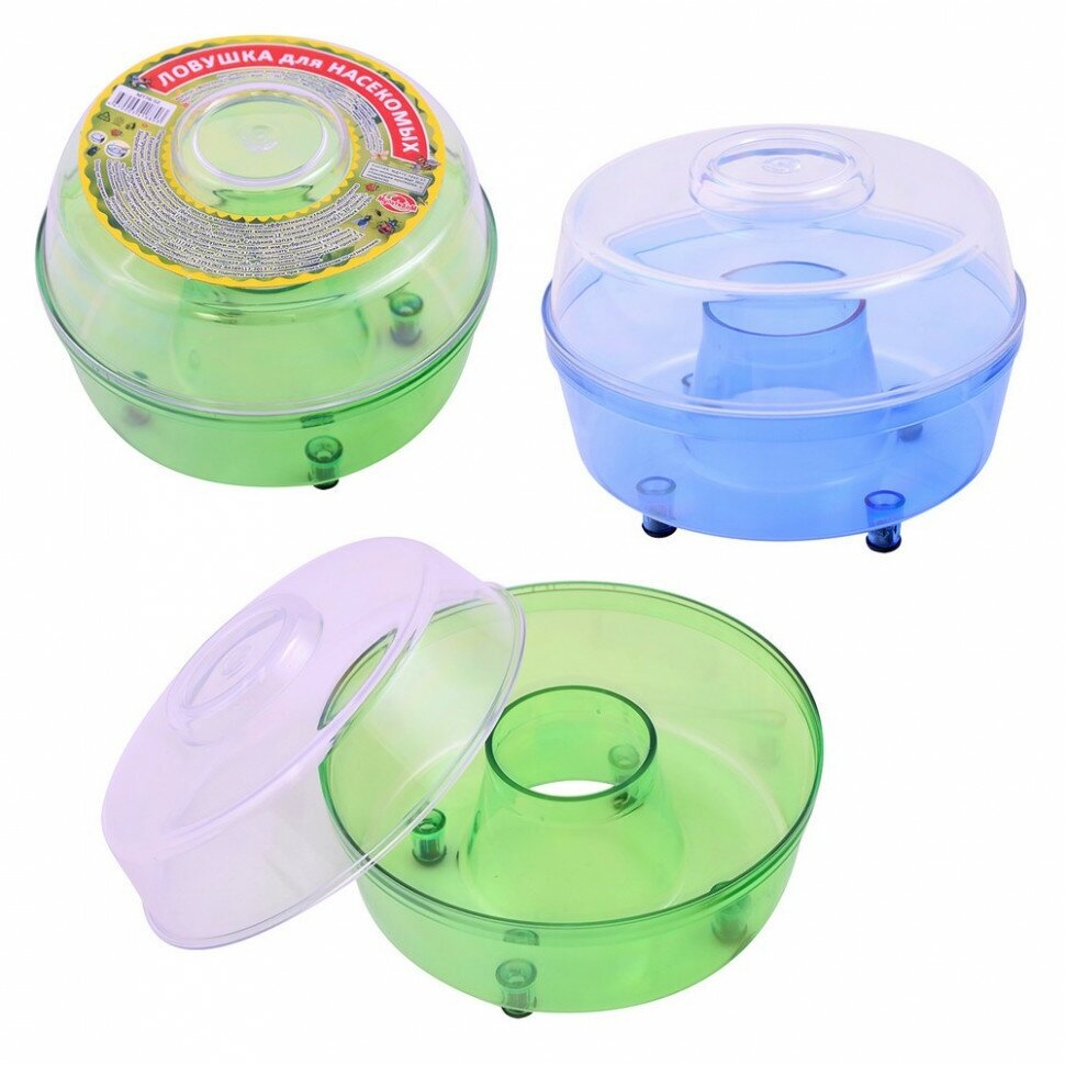 Ловушка для насекомых D15,5см 2цв