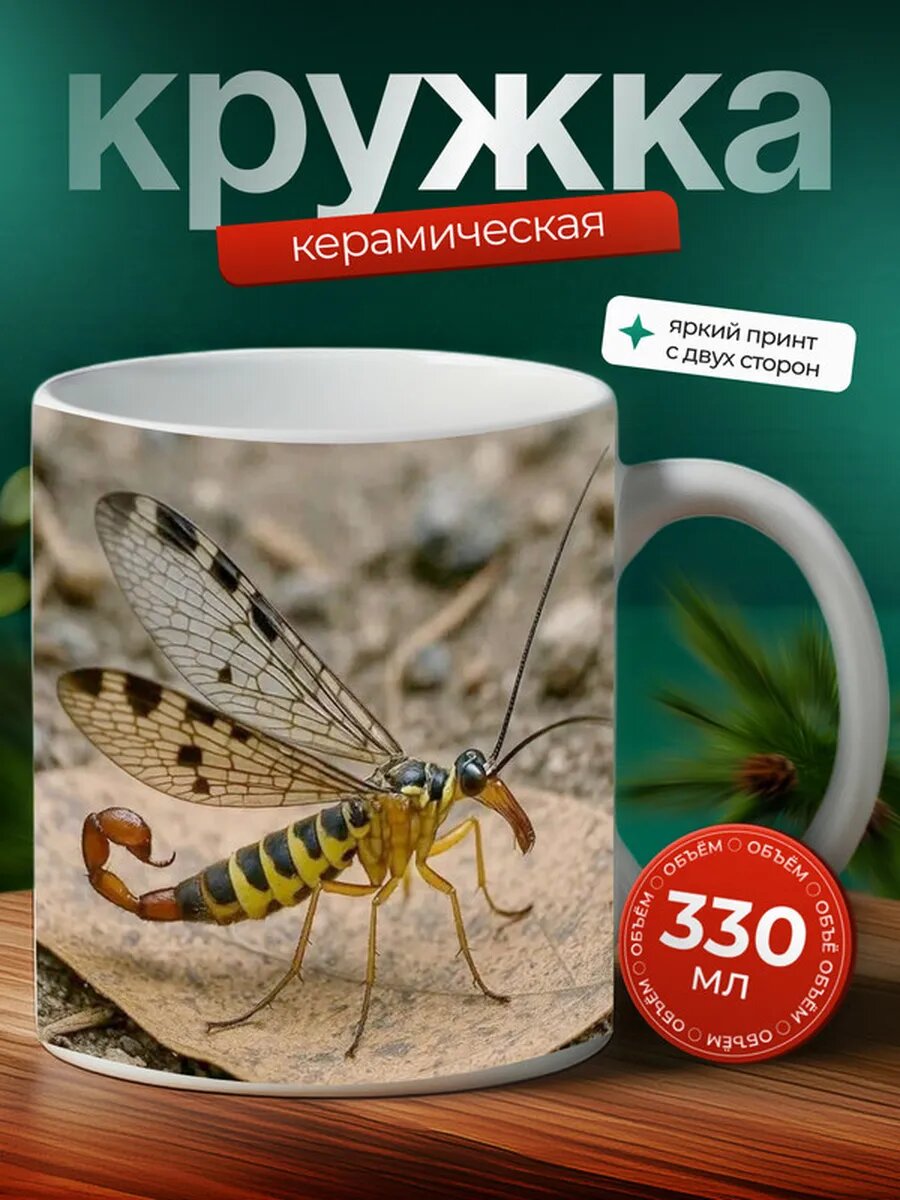 Кружка Журчалка насекомое 5,