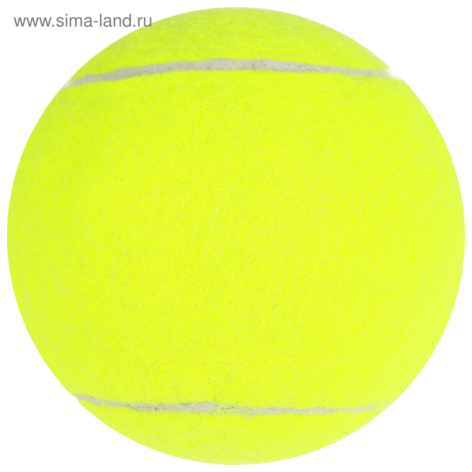 Мяч для большого тенниса № 929, тренировочный, цвет жёлтый, 3550220