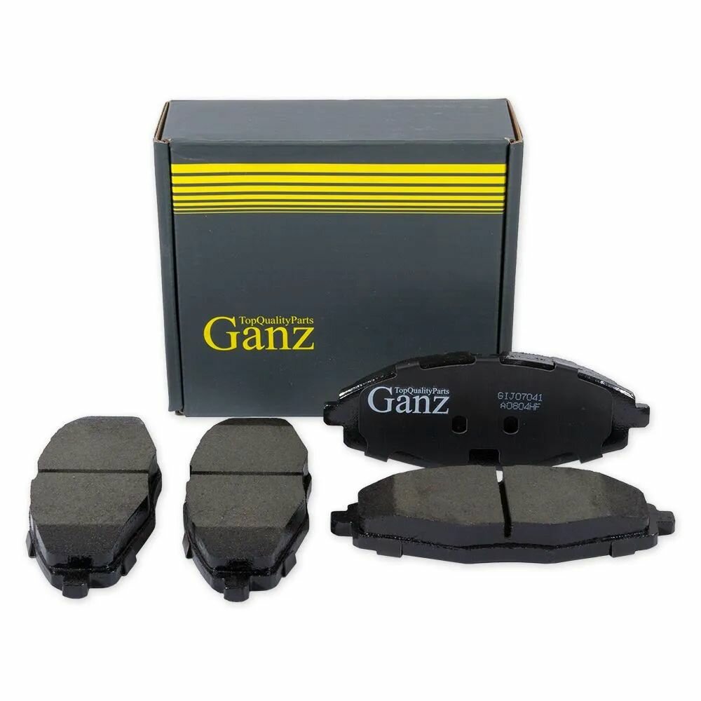 Колодки передние DAEWOO MATIZ NEXIA LANOS GANZ GIJ07041