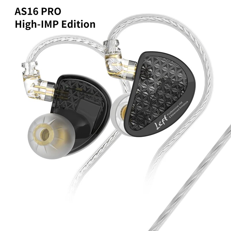AS16 PRO High-IMP Edition Black No MIC