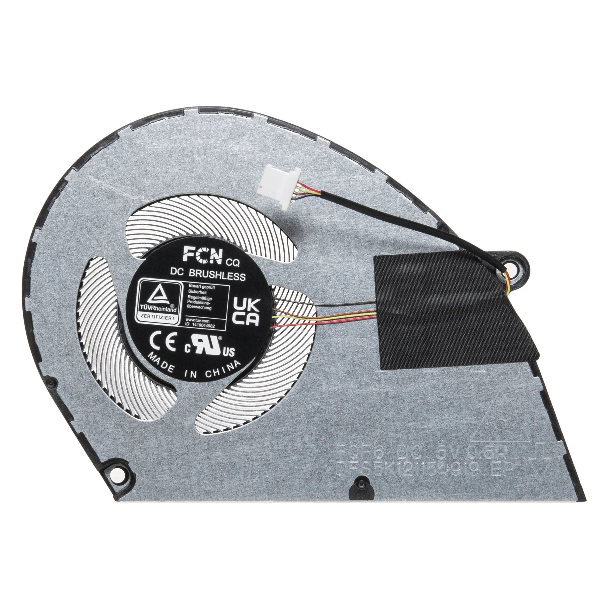 Кулер для ноутбука Acer Extensa 15 EX215-23 / Acer Aspire 3 A317-55P / Acer Aspire 3 A315-24P / Acer Aspire 15 A15-41M / Acer Extensa 15 EX215-34 / Acer N23C3 / Acer Aspire 5 A514-56M - 4 pin