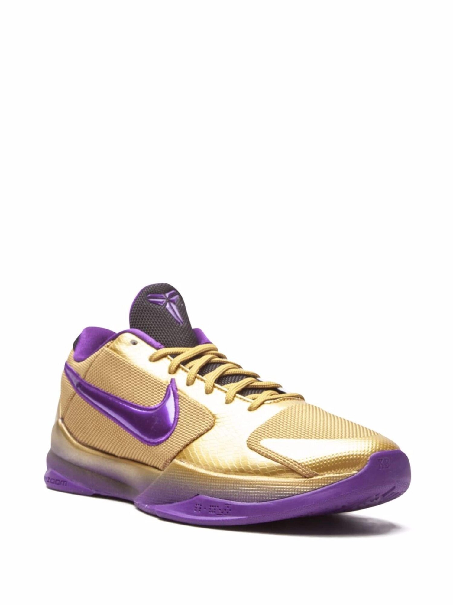 Кроссовки NIKE Kobe 5 Protro, размер 12 US, gold — фото 1