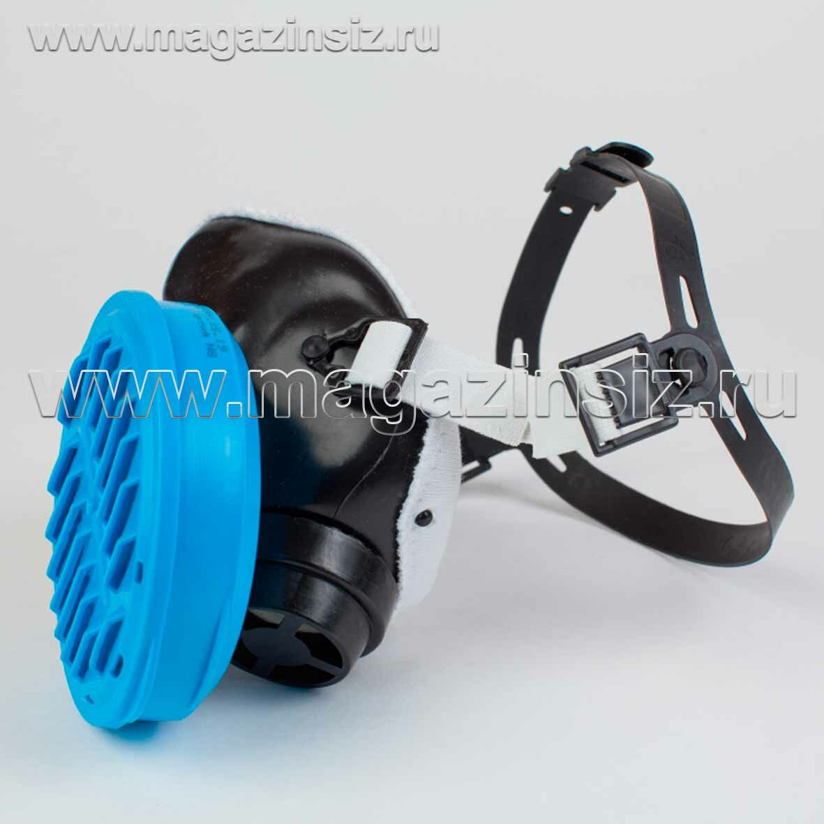 Респиратор противоаэрозольный Бриз-1201 (Ф-62Ш) (полумаска ПР-7)